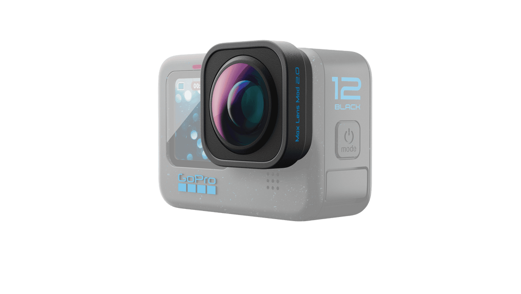 Max Lens Mod 2.0 - Enhanced Wide-Angle Lens for Action Cameras