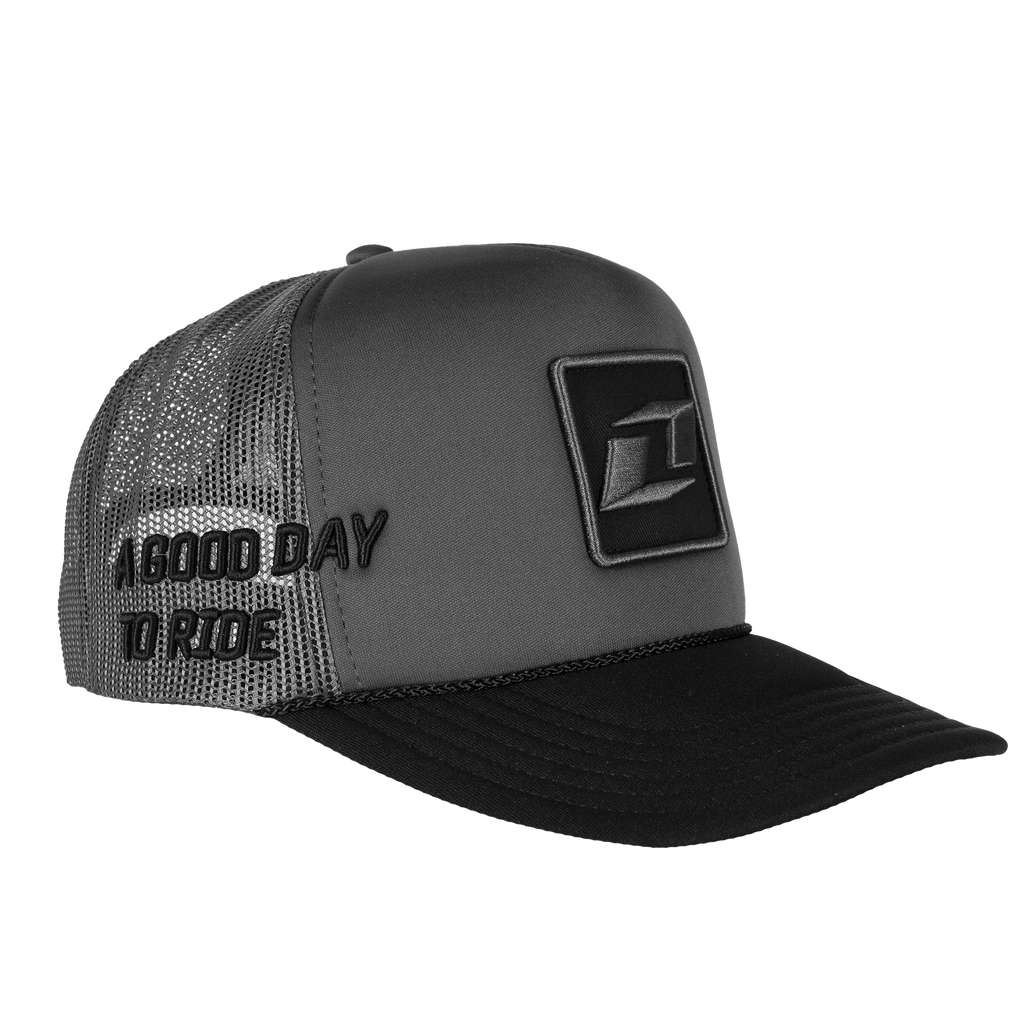 CUBE - Gray / Black Hat