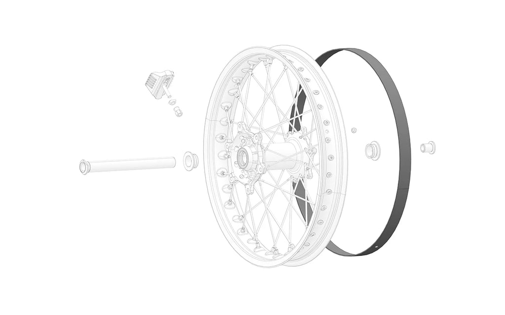 Rim band 19" rear