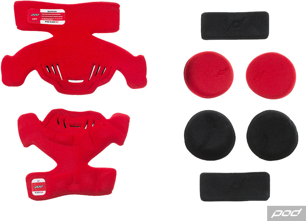 K700 MX Pad Set | Premium Knee Brace Accessories for Motocross, Enduro ...